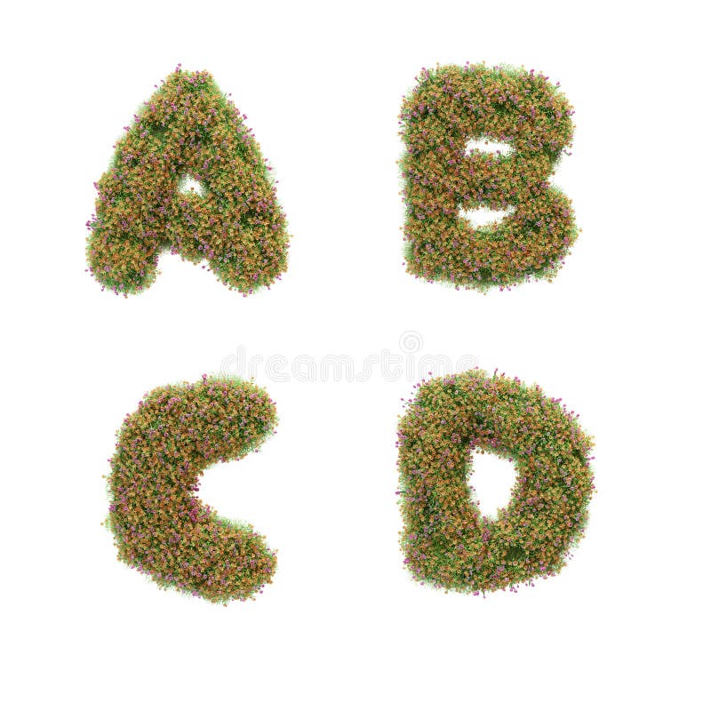 Grass alphabet stock image. Image of soil, character - 24096071