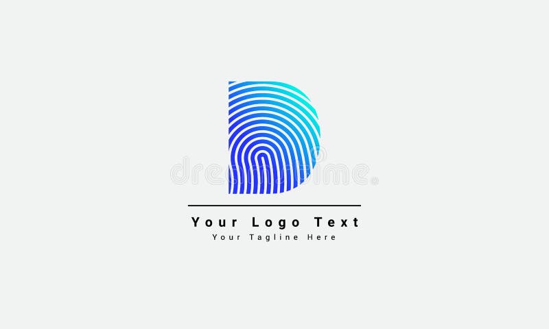 D Fingerprint Stock Illustrations – 128 D Fingerprint Stock ...
