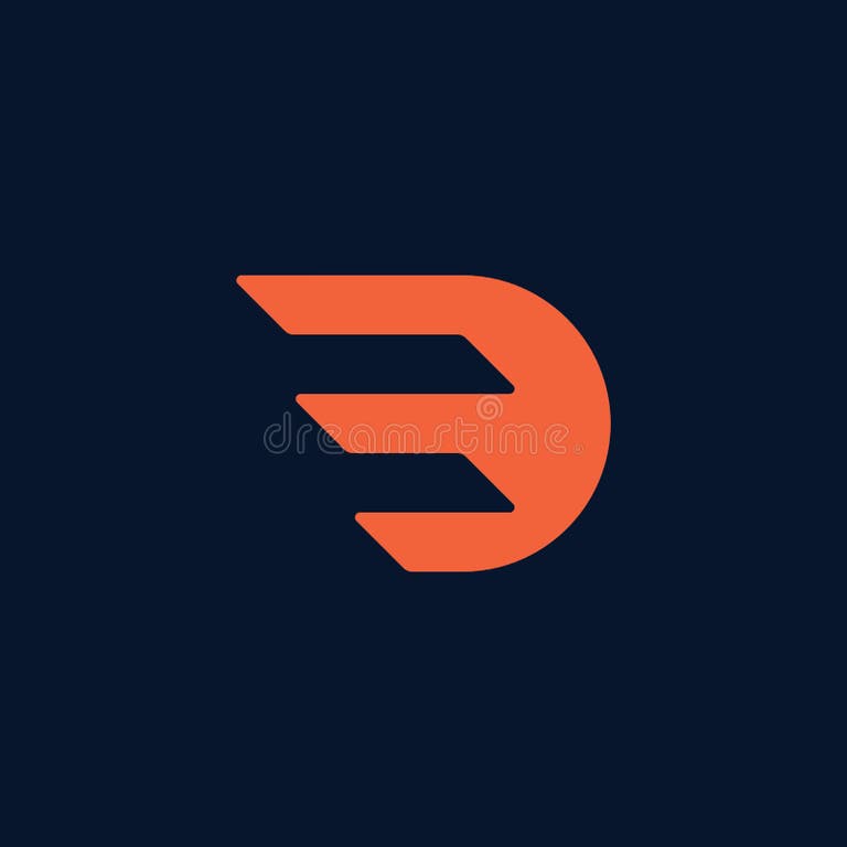 D Letter Icon Design Template, Icon Vector Template Elements, Modern ...