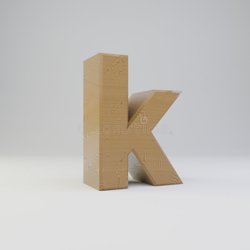 Wooden Block Alphabet K Letter Stock Illustrations – 24 Wooden Block ...