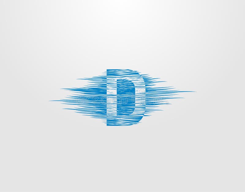 Letter D Wave Symbol Logo Stock Illustrations – 313 Letter D Wave ...