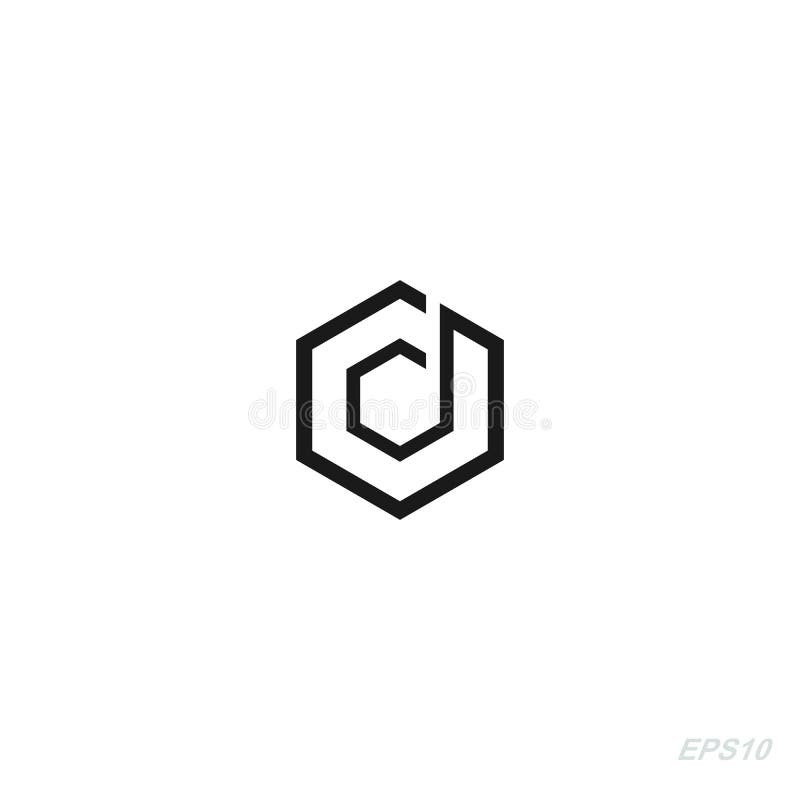 DD, D D Letter Logo Vector Design. Stock Vector - Illustration of card ...