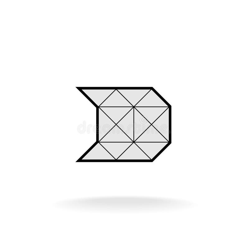 Block Letter D Stock Illustrations – 320 Block Letter D Stock ...