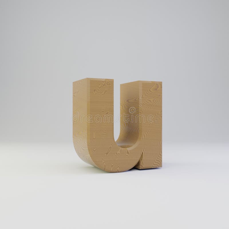 Wooden Block Alphabet U Letter Stock Illustrations – 27 Wooden Block ...