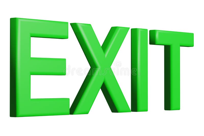 Exit Lettering. Graffiti Lettering on White. Lettering Sprayed with ...
