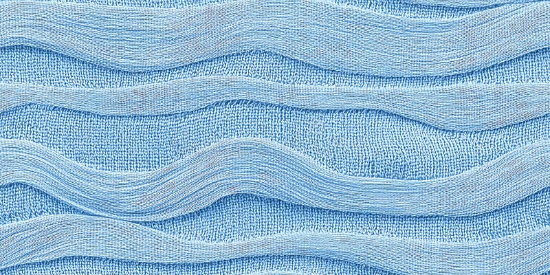 3D Light Blue Soft Fabric Seamless Texture Stock Illustration ...