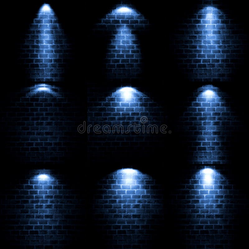 3d light shape on wall stock illustration. Illustration of lamp - 32590966
