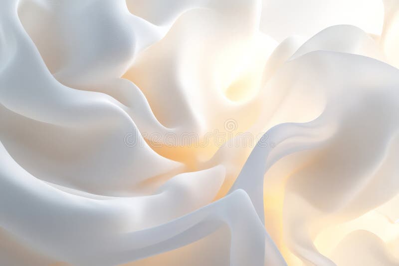 A 3D Light White Background with Soft, Luminous Gradients and Subtle ...