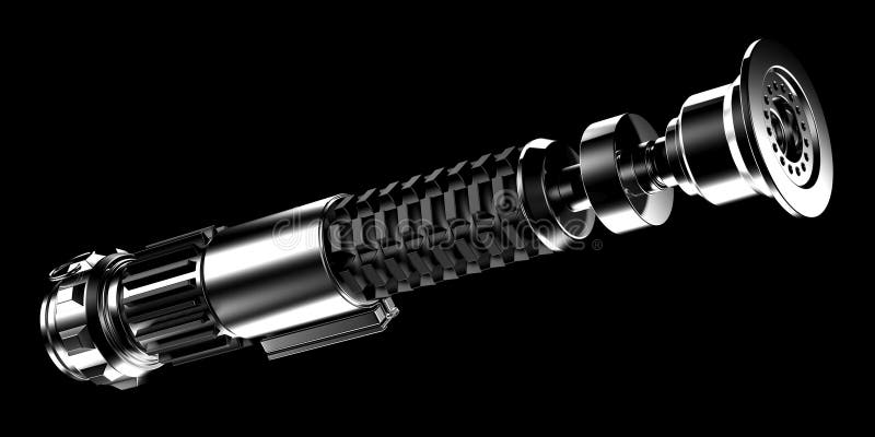 Lightsaber Hilt Vector