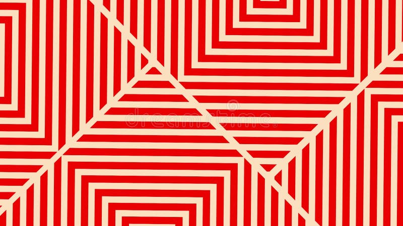 3d Line Illusion Loop Design Stock Footage - Video of minimal, line ...