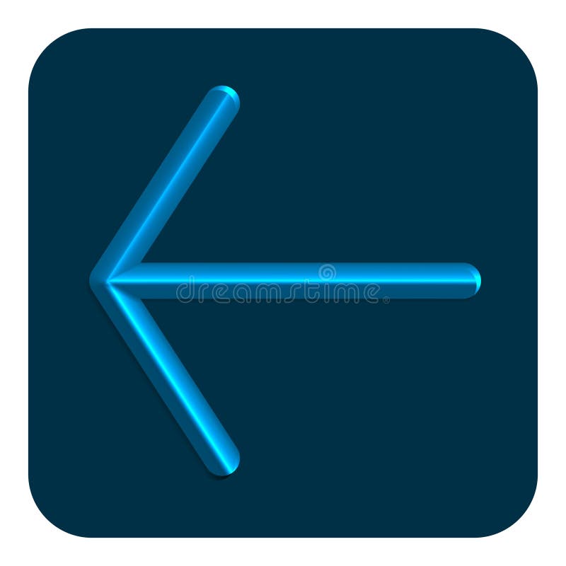 3d Line Neon Web Icon stock illustration. Illustration of document ...