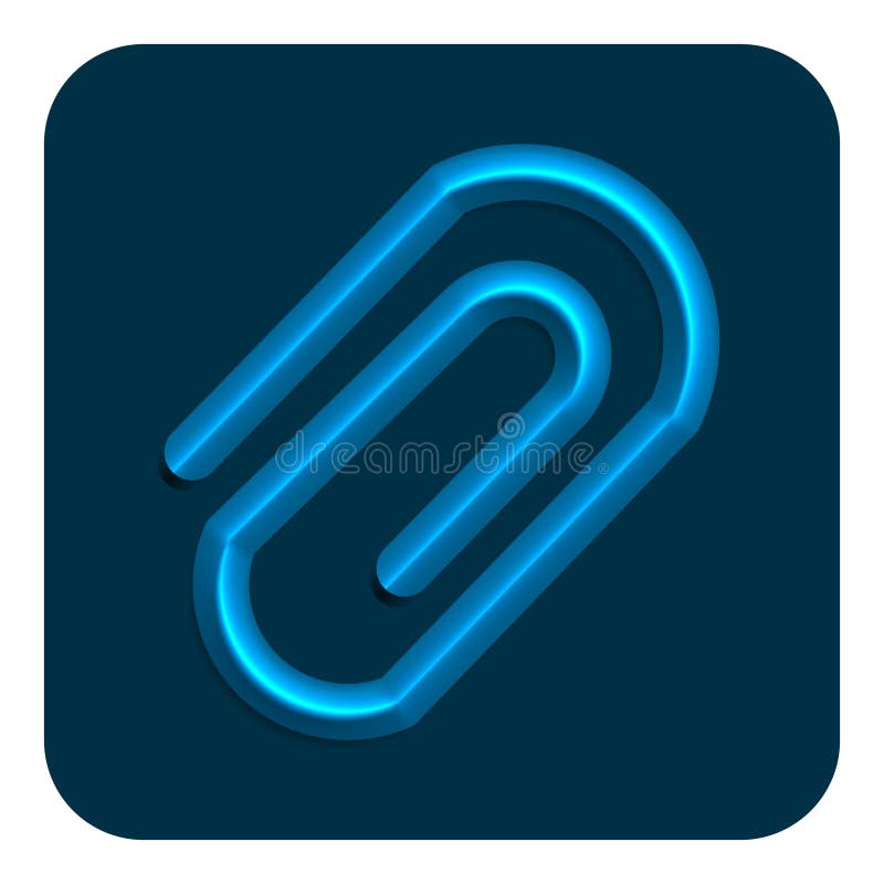 3d Line Neon Web Icon stock illustration. Illustration of object ...