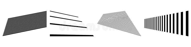 3D Lines in Perspective, Angled, Slanting, Oblique and Diagonal Lines ...