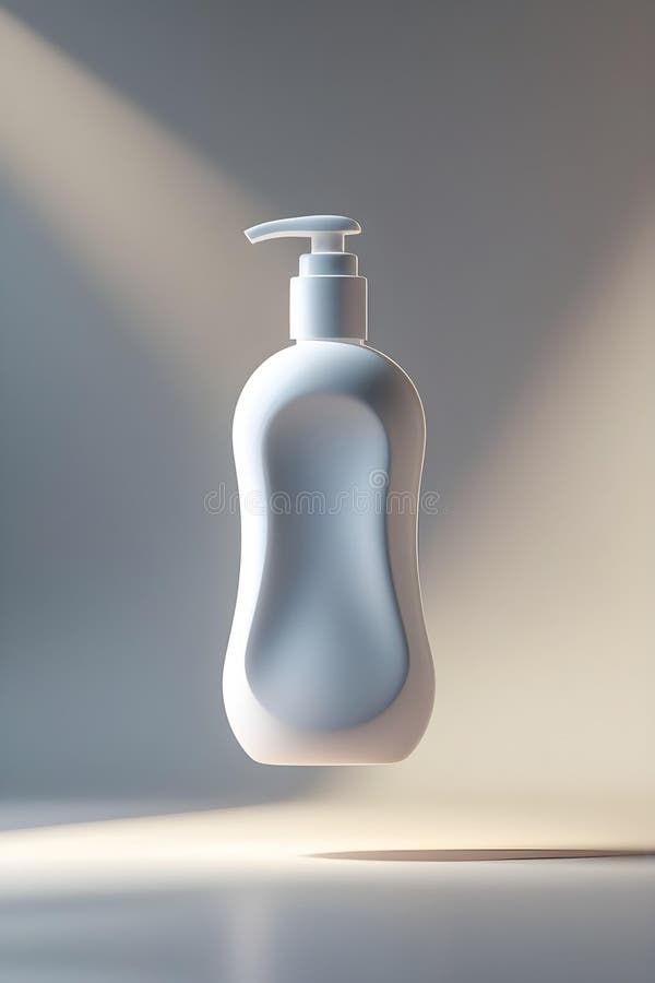 3d Liquid Soap Dispenser Pump Mockup Stock Illustration - Illustration ...