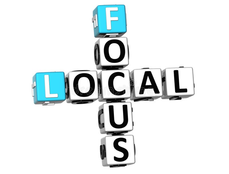 Focus on Local Suppliers Concept Icon Stock Vector - Illustration of ...