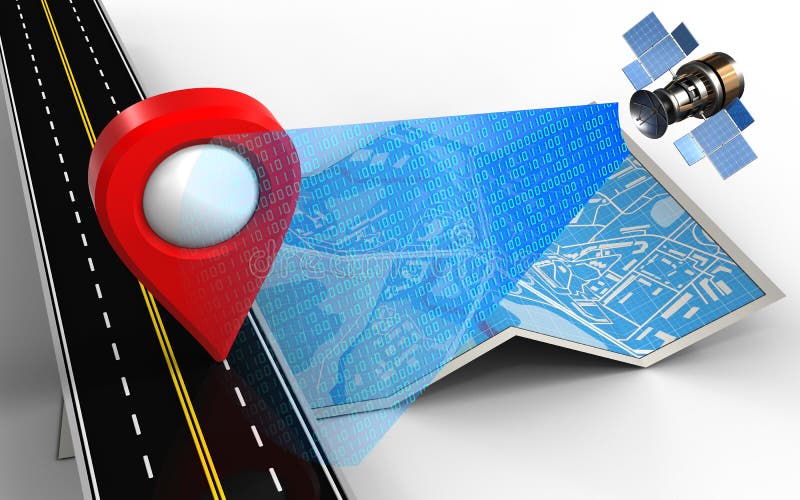 3d location pin stock illustration. Illustration of graphic - 100481745
