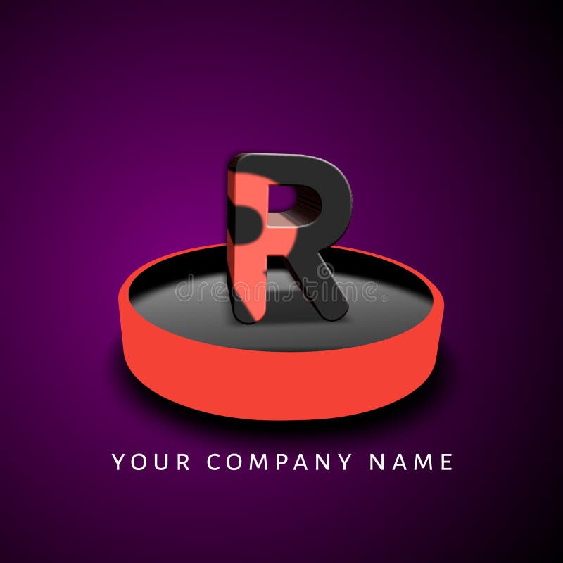 3d logo design stock vector. Illustration of presentation - 207881927