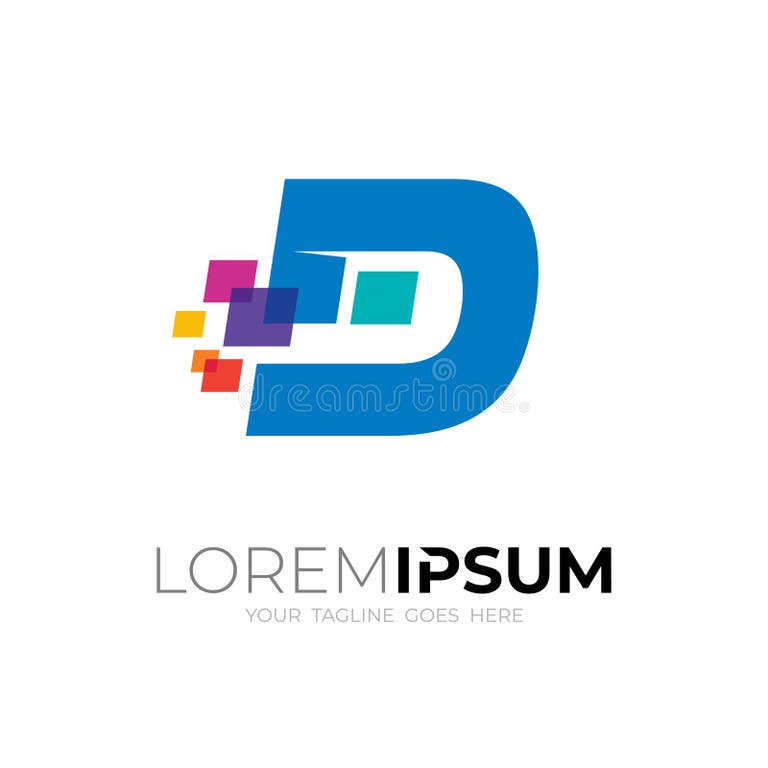 D Square Logos Stock Illustrations – 77 D Square Logos Stock ...