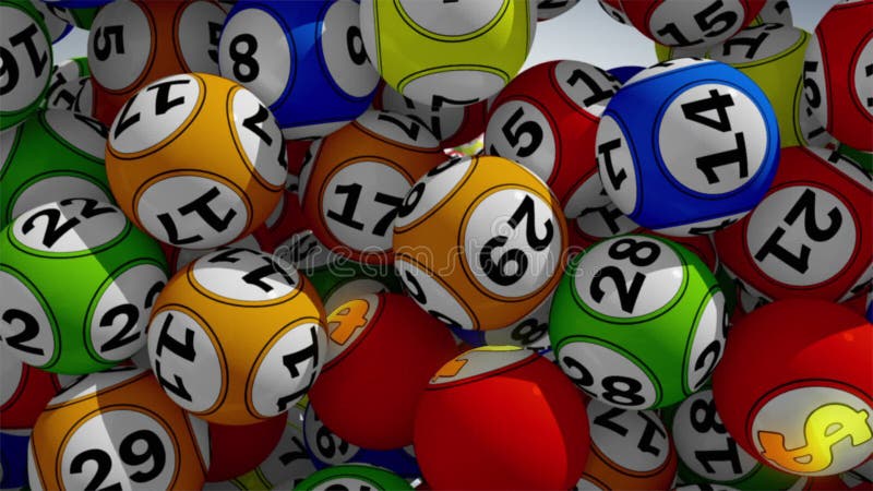 Falling Lotto/Bingo Balls Animation Stock Footage - Video of bingo ...