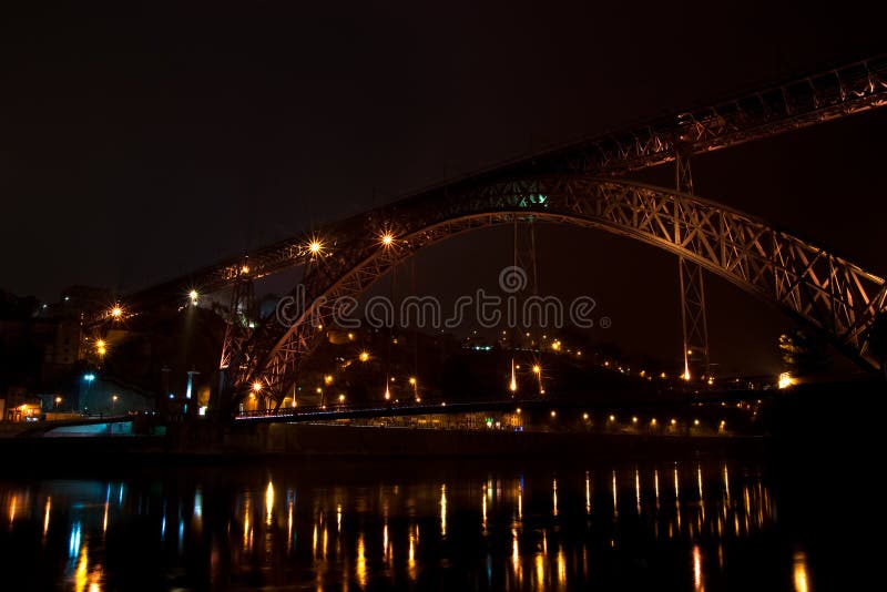 D. Luis bridge stock photo. Image of gustave, building - 28700244