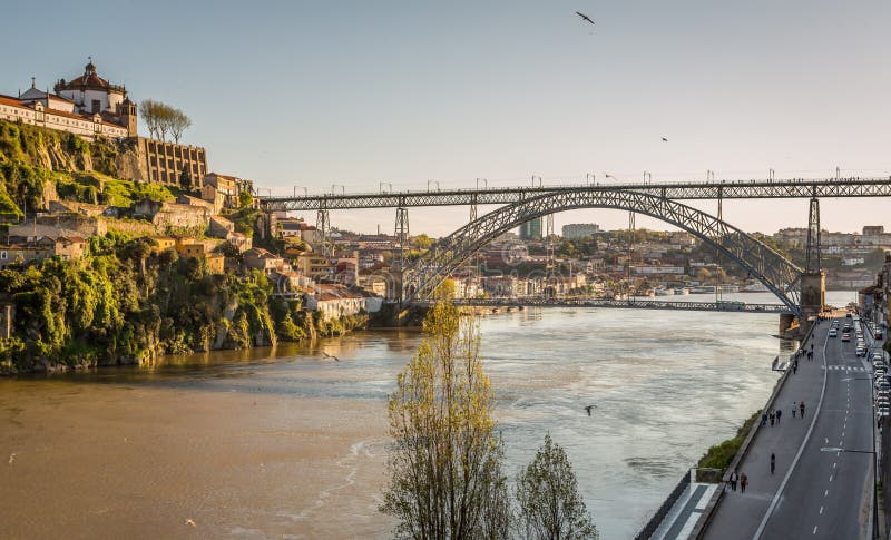 D. Luis Bridge stock photo. Image of douro, hill, landmark - 86312498