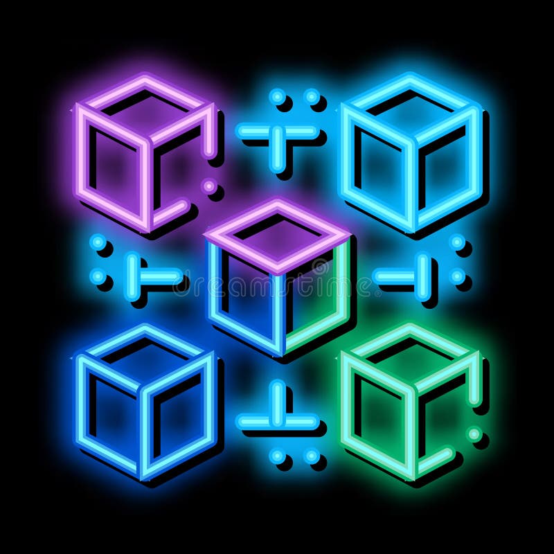 3d Machine Learning Neon Glow Icon Illustration Stock Vector ... 3d Machine Learning Neon Glow Icon Illustration Stock Vector ...