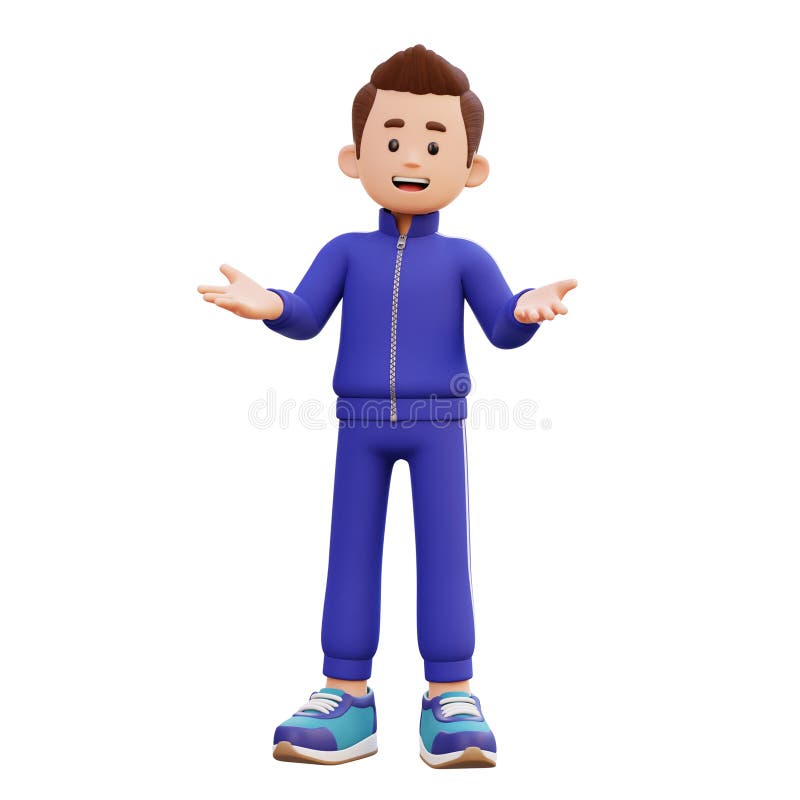 3d male character talking stock photo. Illustration of people - 321343448