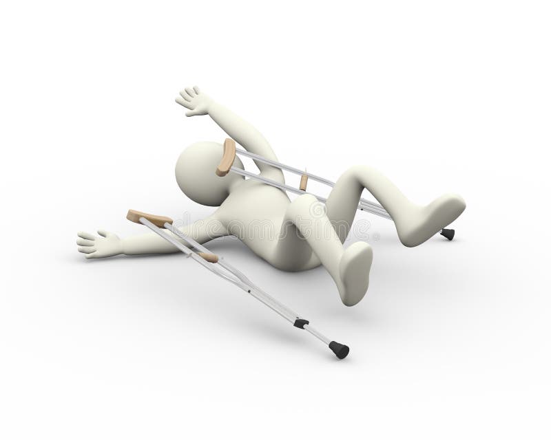 3d man falling stock illustration. Illustration of male - 18268408