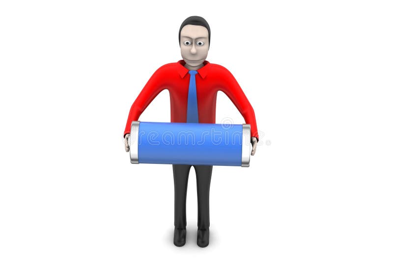 3d Man Full Charge Battery Stock Illustrations – 137 3d Man Full Charge ...