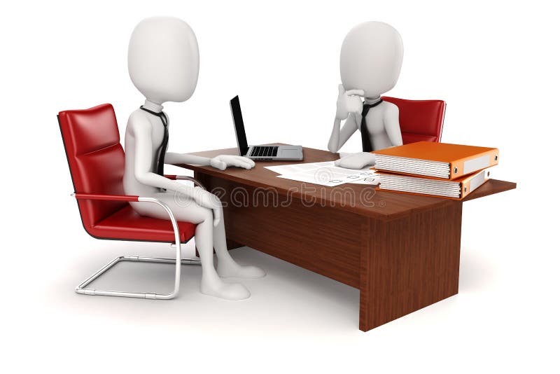 3d Man Businessman on a Pile of Blank Documents Stock Illustration ...