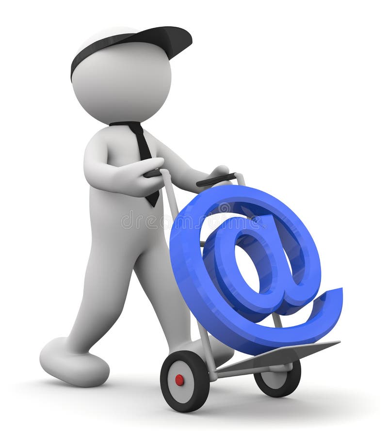 3d Man Carrying E Mail Symbol Stock Illustrations – 3 3d Man Carrying E ...