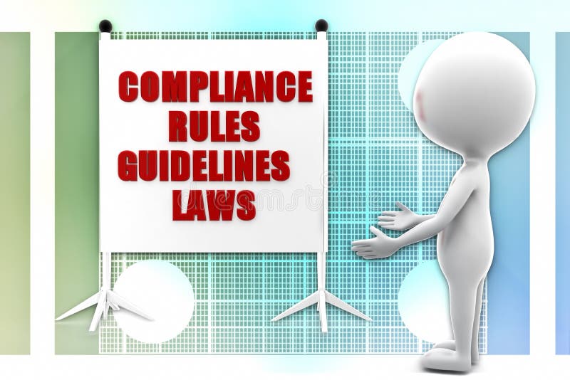 Compliance Rules Regulations Guidelines Arrow Signs Stock Illustration ...