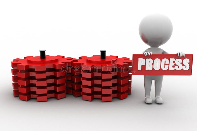 Process Automation on the Gears. Stock Illustration - Illustration of ... Process Automation on the Gears. Stock Illustration - Illustration of ...