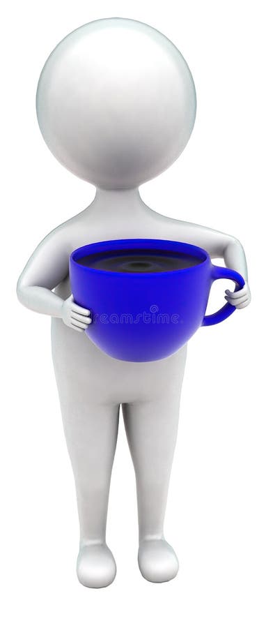 3d White Man Coffee Stock Illustrations – 896 3d White Man Coffee Stock ...