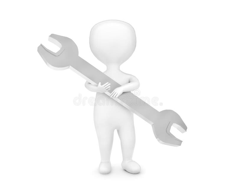 3d Man Fixing Stock Illustrations – 486 3d Man Fixing Stock ...