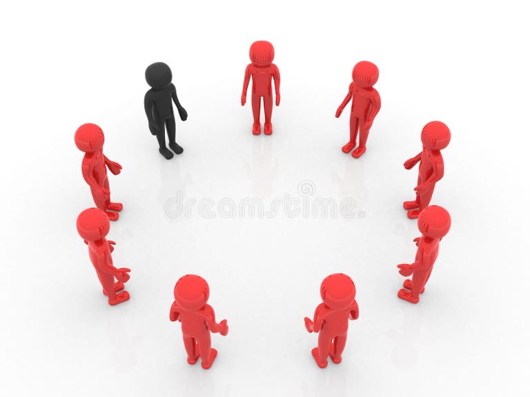 3d Man Group Circle Stock Illustrations – 1,842 3d Man Group Circle ...