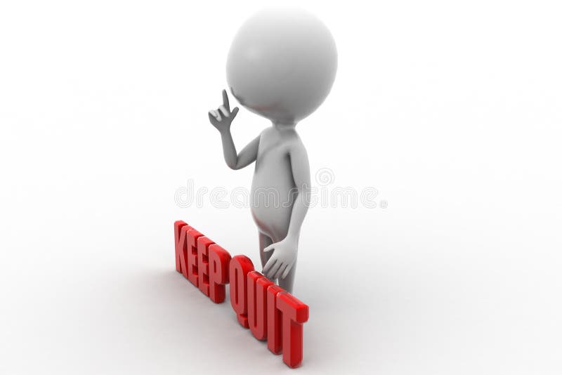 Funny caricature stock illustration. Illustration of danger - 47244426