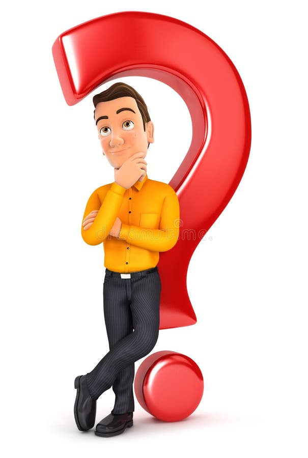 Question Mark Person Clipart