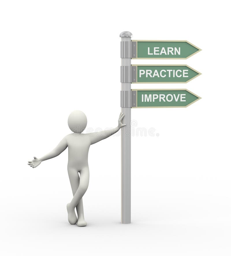 Learn practice and improve stock illustration. Illustration of sport ...