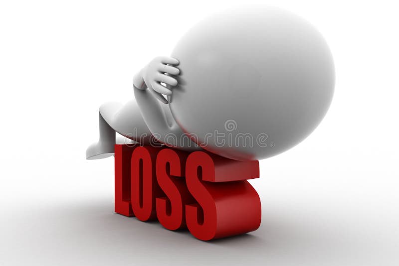 Emoticon Showing Looser Sign Stock Vector - Illustration of hater ...