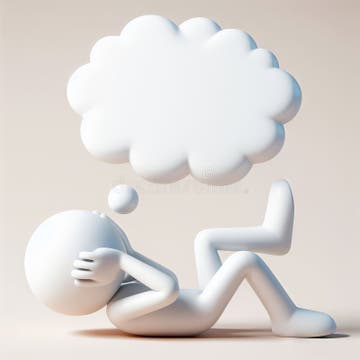 Thinking Bubble 3d Man Stock Illustrations – 391 Thinking Bubble 3d Man ...