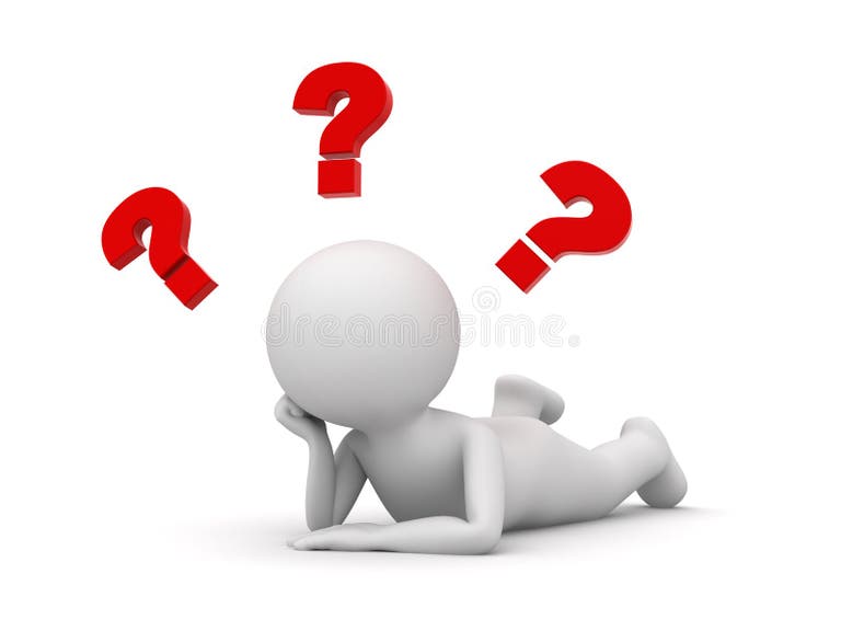 Lying Down Thinking Stock Illustrations – 109 Lying Down Thinking Stock ...