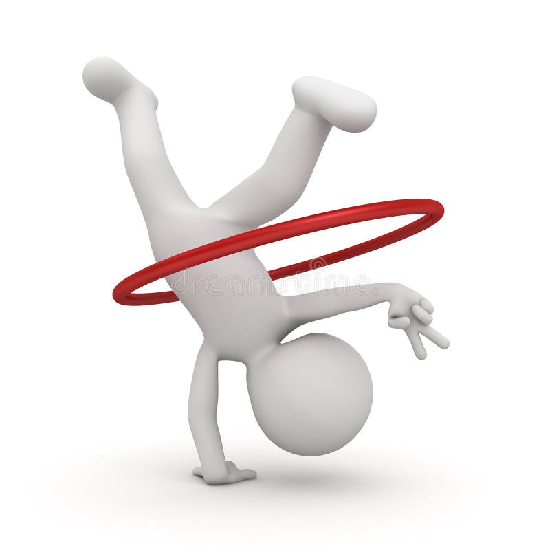 Hula Hoop Man Stock Illustrations – 329 Hula Hoop Man Stock ...