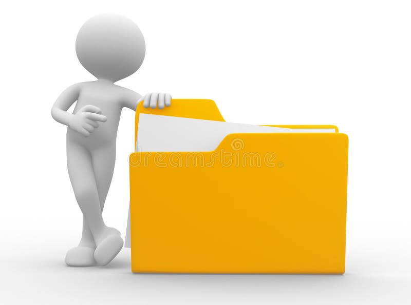 3d People Human Character Folder Stock Illustrations – 312 3d People ...