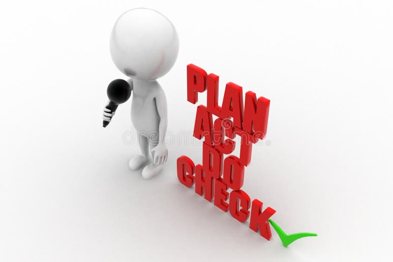 Plan Practice Prepare - 3 Arrow Wheel Stock Illustration - Illustration ...