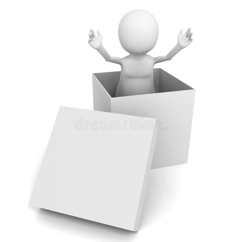 Small Person Coming Box Stock Illustrations – 4 Small Person Coming Box ...