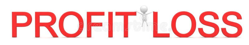 3d Man Profit Loss Concept Stock Illustrations – 147 3d Man Profit Loss ...