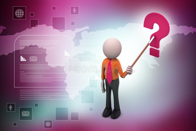 3d Man Jump Question Stock Illustrations – 34 3d Man Jump Question ...