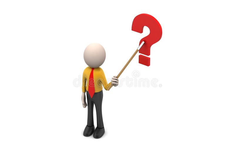 3d Man Question Mark Symbol Stock Illustrations – 2,692 3d Man Question ...