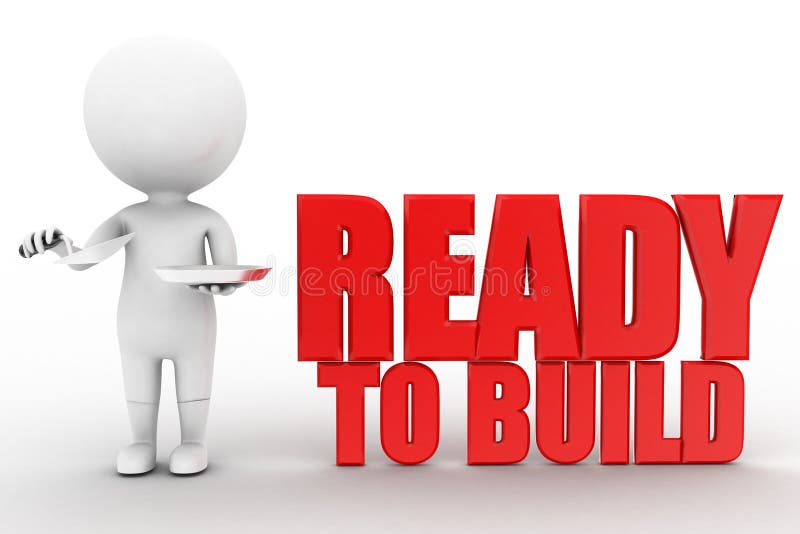 Build your destiny stock illustration. Illustration of build - 43239423